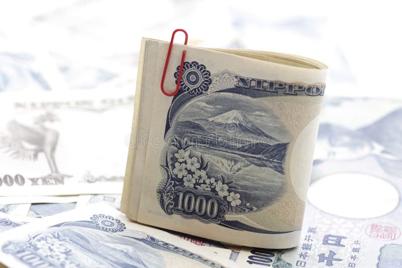Japanese Notes, close-up stock image. Image of loan, business - 50487783