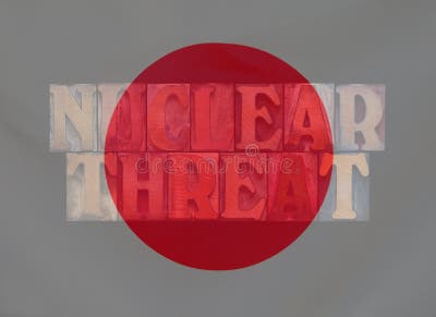 Japanese nuclear threat stock image. Image of danger - 18811045