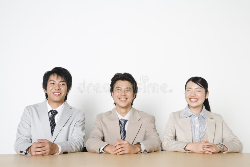Japanese office workers stock image. Image of start, worker - 10129679