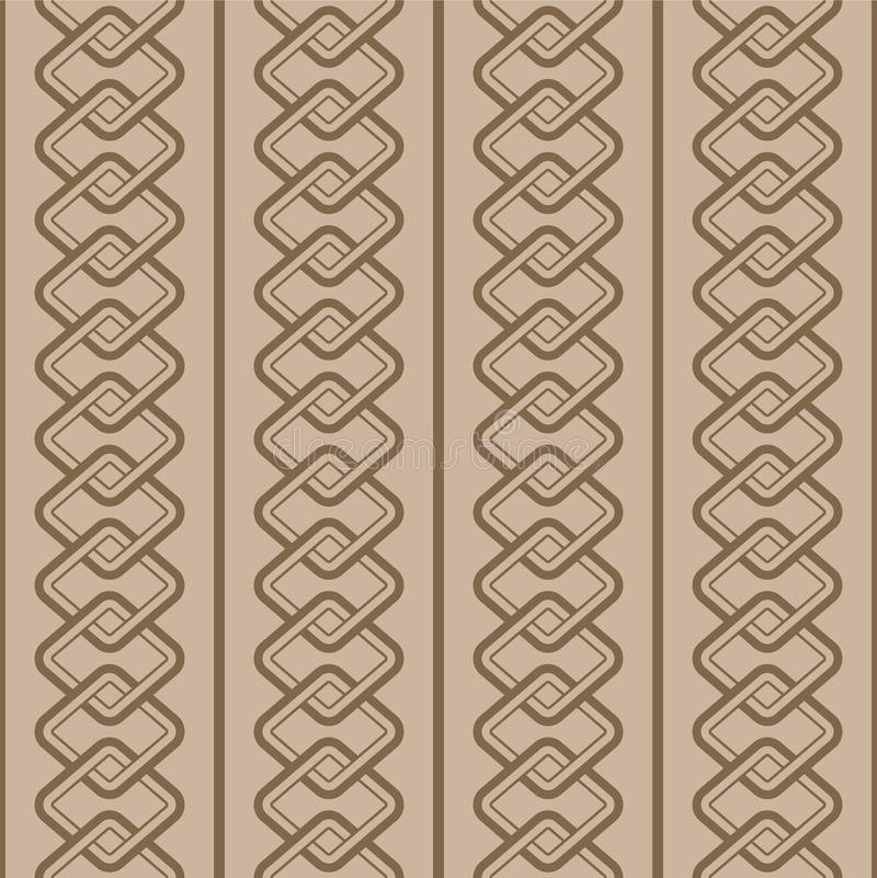 Japanese Overlap Diamond Chain Vector Seamless Pattern Stock Vector ...