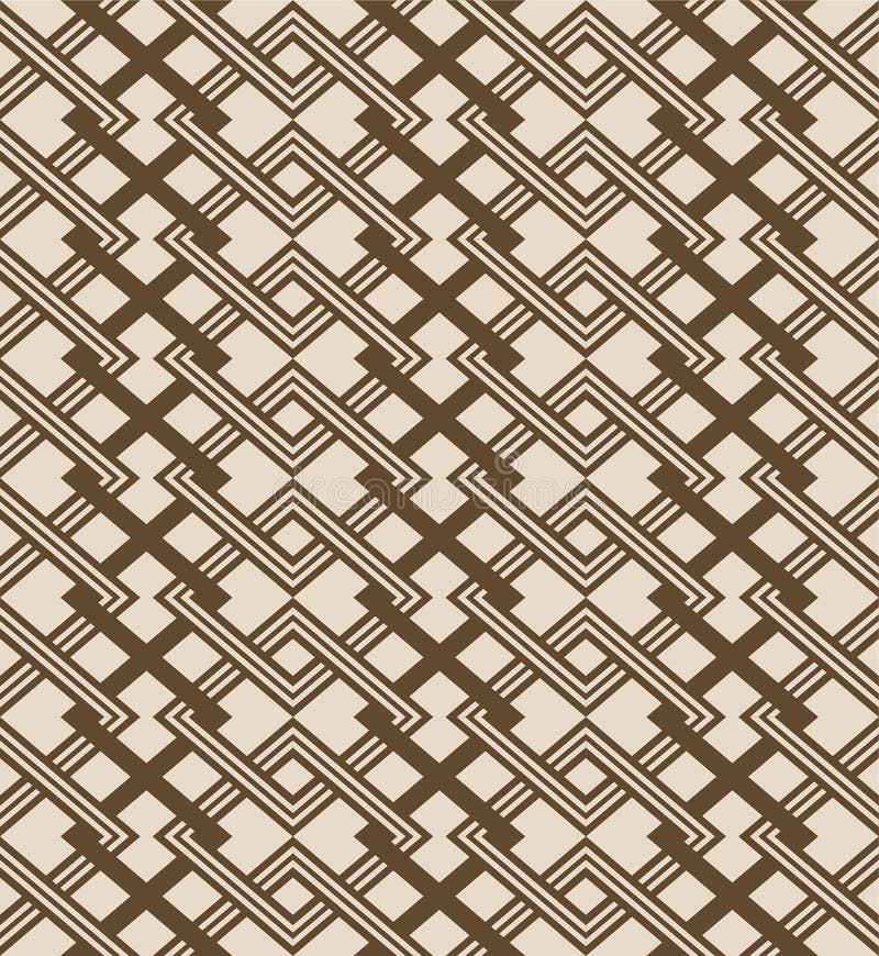 Japanese Overlap Diamond Vector Seamless Pattern Stock Vector ...