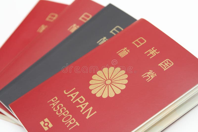 Japanese passport stock image. Image of travel, holiday - 45645269