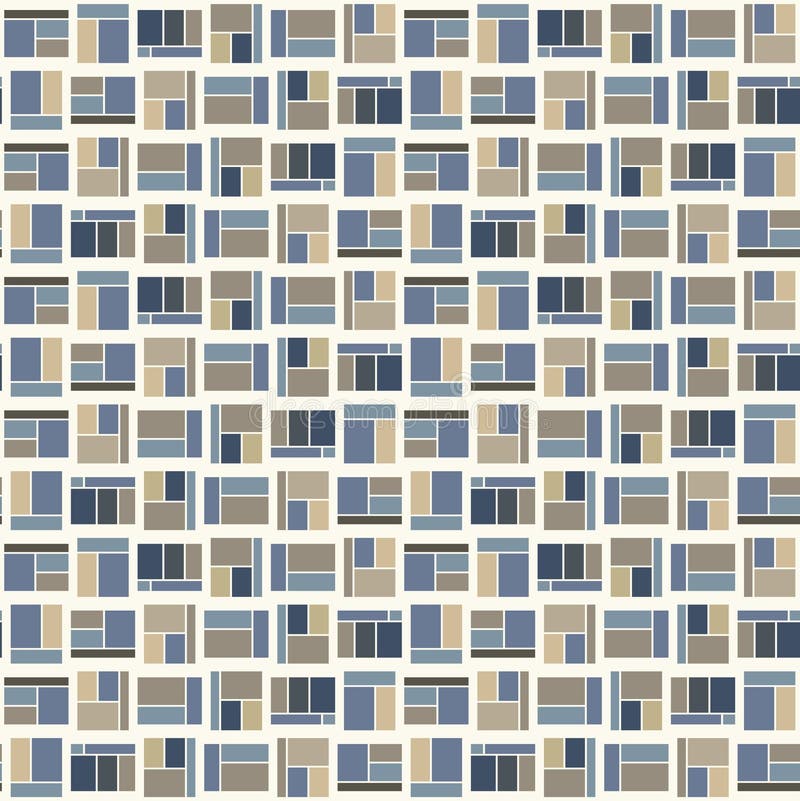 Japanese Pastel Trendy Brick Wall Vector Seamless Pattern Stock Vector ...