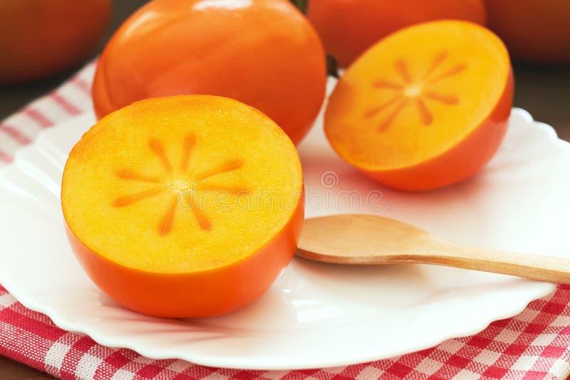 Kaki tree stock image. Image of diospyros, crop, fruit - 1578291