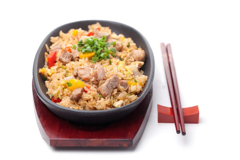 Japanese pilaf stock image. Image of pilaf, cuisine, breast - 24509351