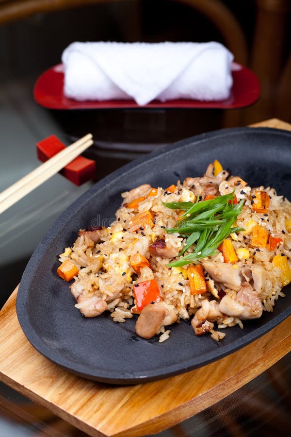Japanese pilaf stock image. Image of edible, gourmet - 25886117
