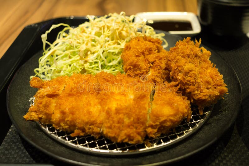 Japanese pork risotto stock image. Image of looking - 153774031