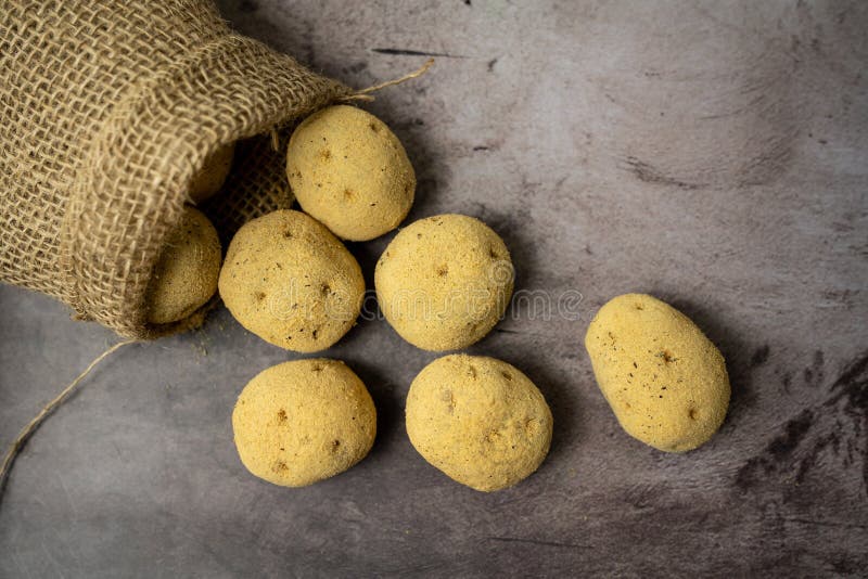 Japanese Potato Shaped Dango Stock Photo - Image of style, japan: 200109132