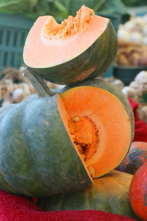Japanese pumpkin stock photo. Image of kent, fresh, ripe - 37607090