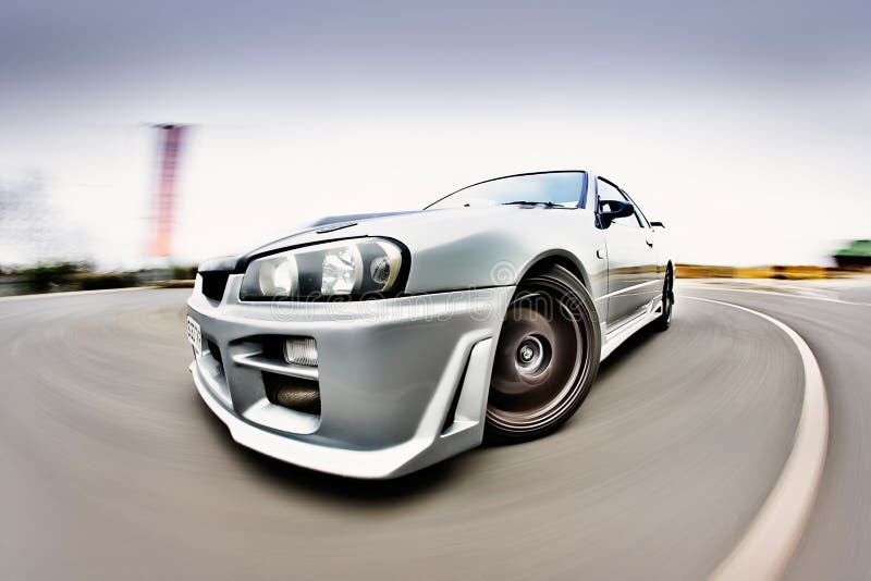 Japanese Race Car stock image. Image of sport, drift, skyline - 8905639
