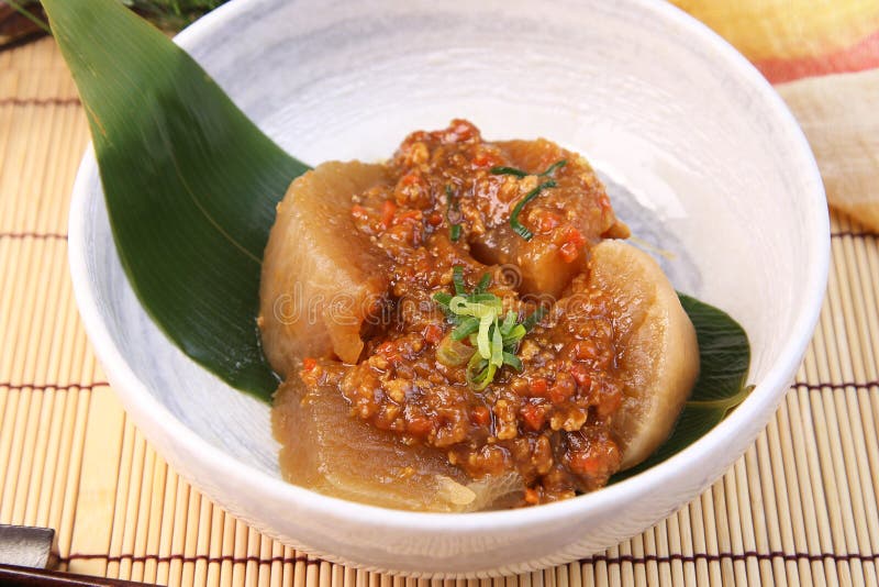 Japanese radish stock image. Image of japan, furofuki - 82873241