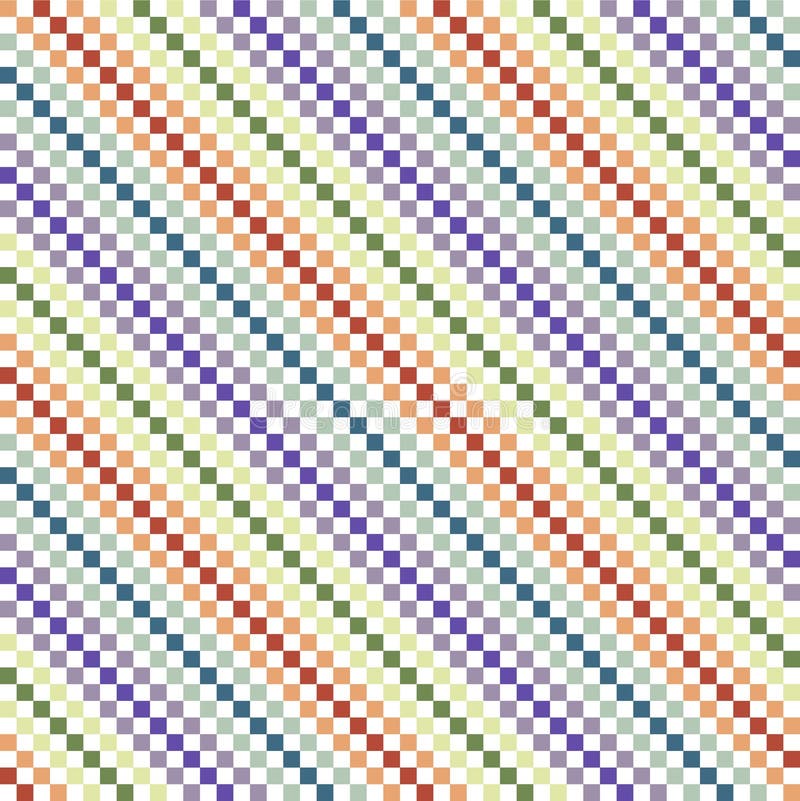 Rainbow Checkered Background Stock Vector - Illustration of design ...