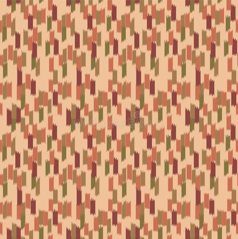 Japanese Random Brush Line Vector Seamless Pattern Stock Vector ...