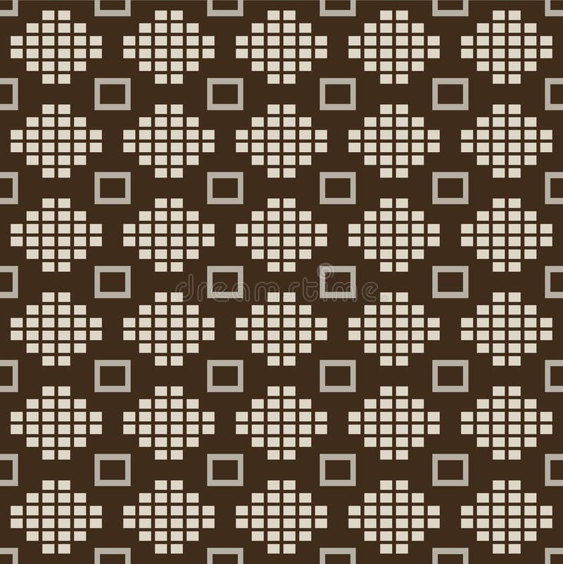 Japanese Rectangle Diamond Vector Seamless Pattern Stock Vector ...