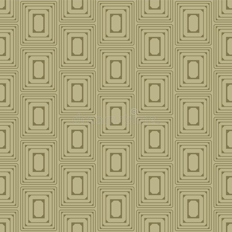 Japanese Rectangle Mosaic Vector Seamless Pattern Stock Vector ...