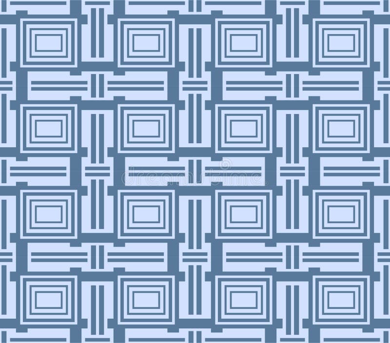 Japanese Rectangle Rope Vector Seamless Pattern Stock Vector ...