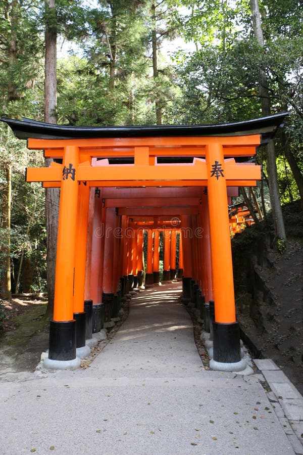 Japanese red shrine stock image. Image of city, hall - 21199115