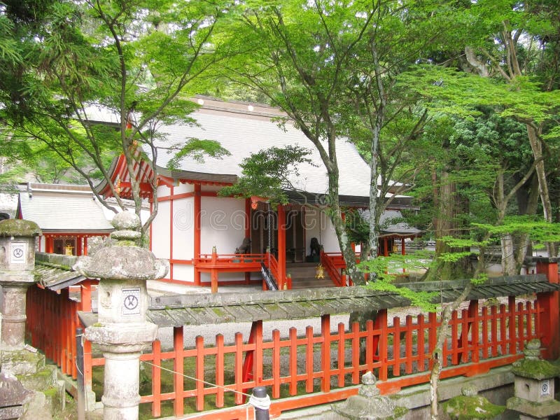 Japanese red shrine stock image. Image of city, hall - 21199115