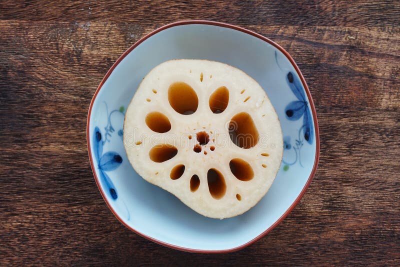 Japanese Renkon or Lotus Root Stock Photo - Image of root, vegetable ...