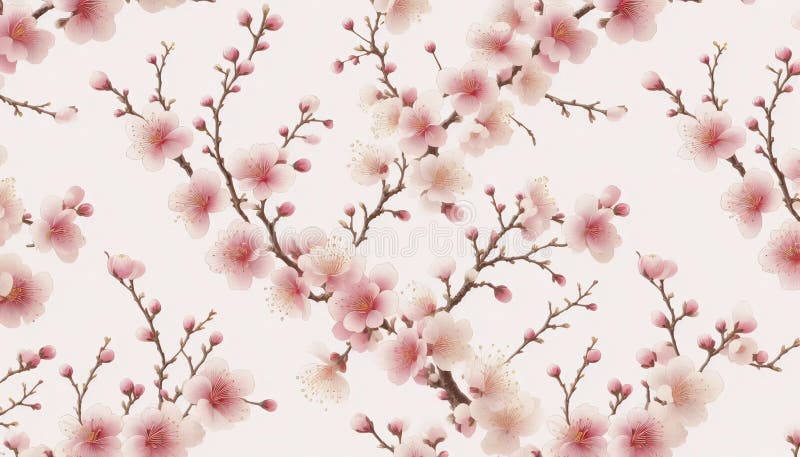 Japanese Repeating Pattern Wallpaper Design, Ai Generated Image Stock ...