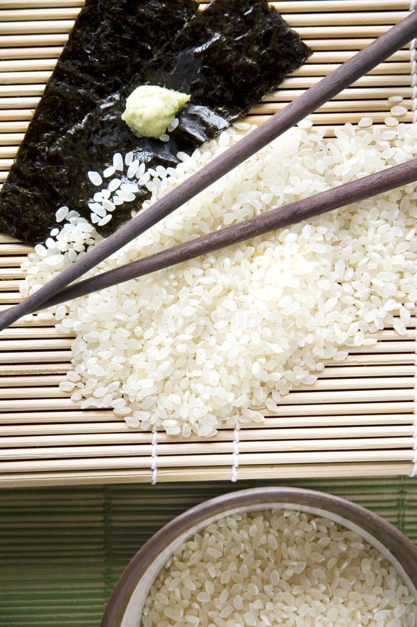 Uncooked japanese rice stock photo. Image of cuisine - 45483512