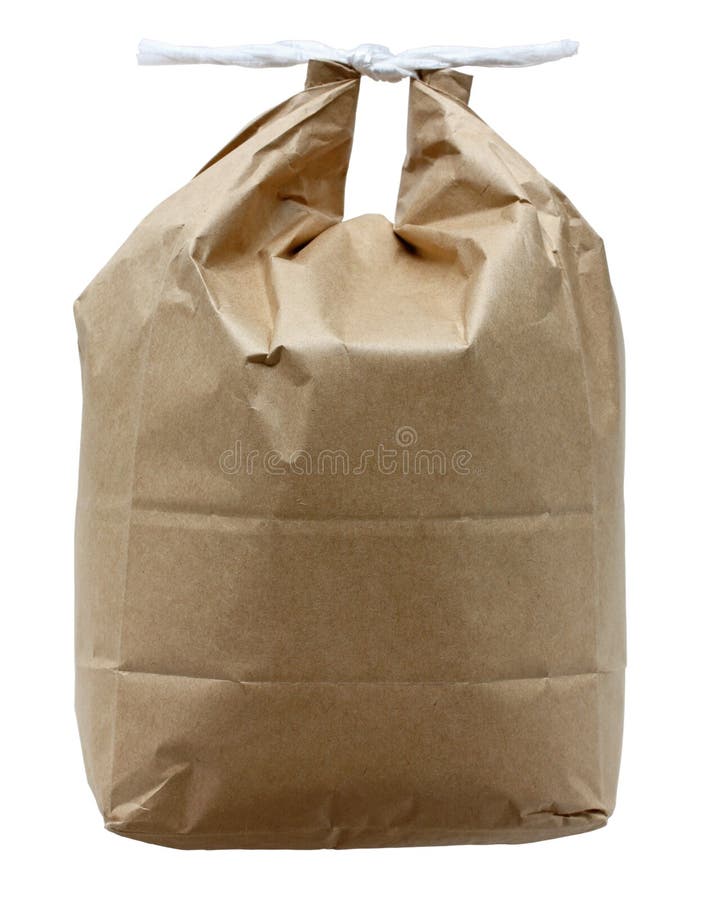 Japanese rice bag stock photo. Image of isolated, harvest - 26067150
