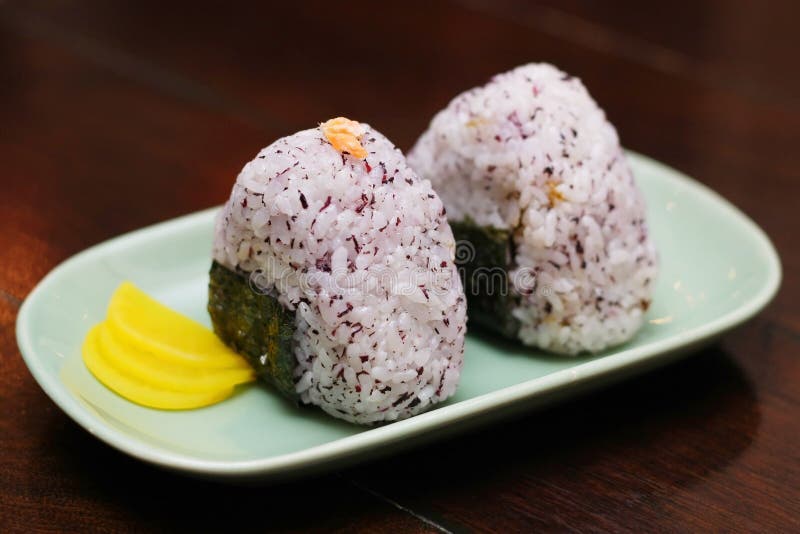 Japanese Rice Ball stock image. Image of japanese, okaka - 5193197