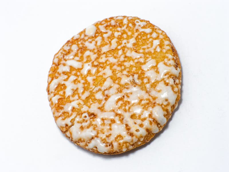 Japanese Rice Cracker, Sembei Stock Photo - Image of icing, spicy: 44859774