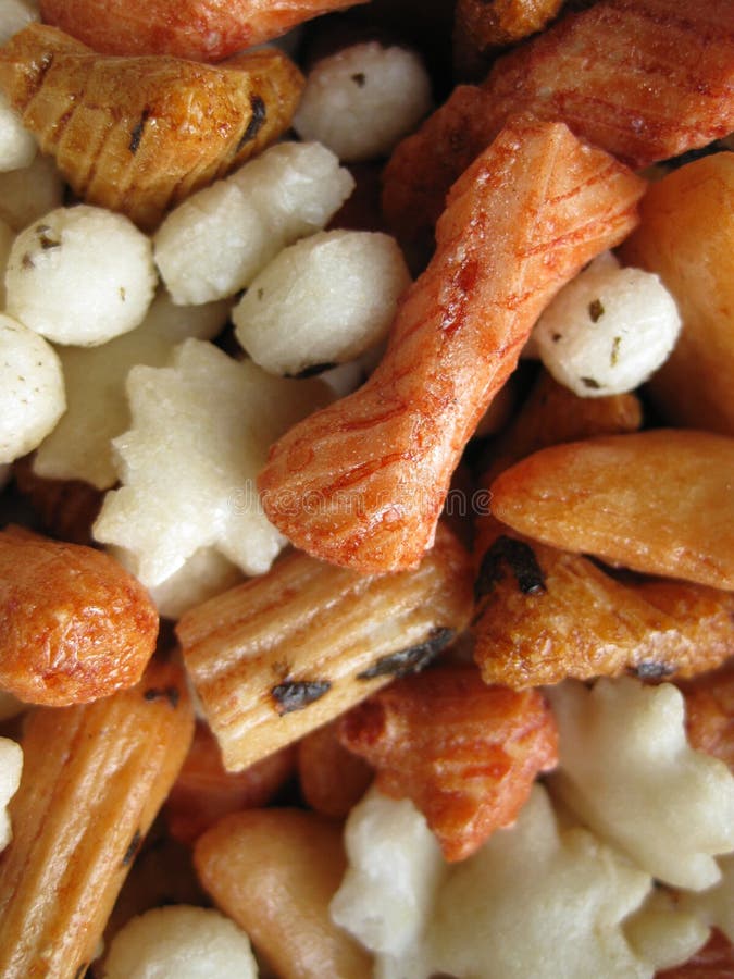 Japanese rice crisps stock photo. Image of food, rice - 9212762
