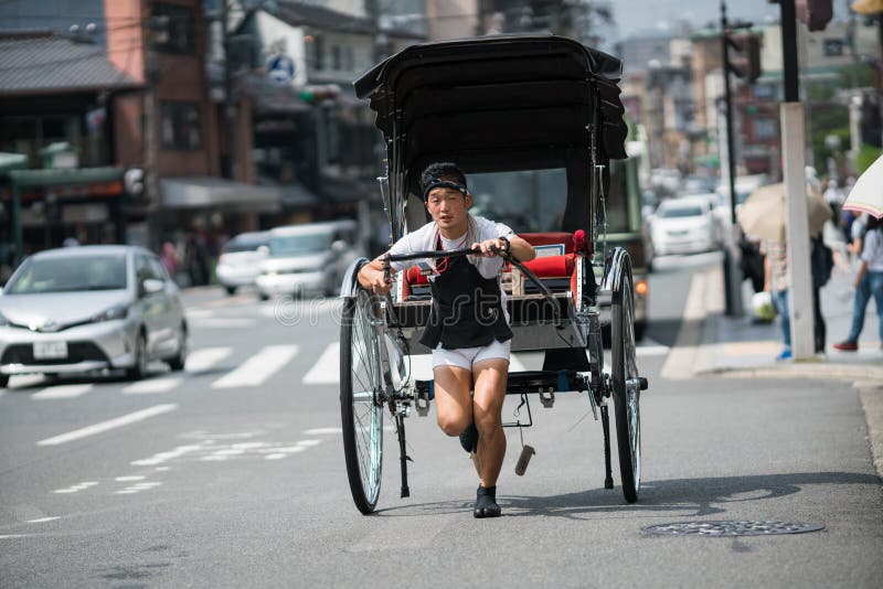 Japanese rickshaw editorial photography. Image of pulled - 138075387