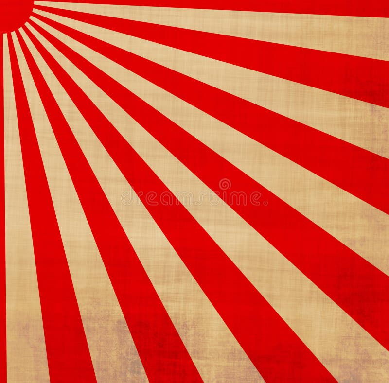 Japanese Rising Sun Sunbeams Stock Illustration - Illustration of white ...