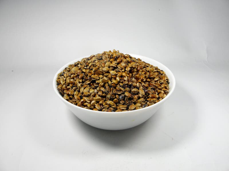 Japanese Roasted Barley Tea Husk Isolated Stock Image - Image of ...