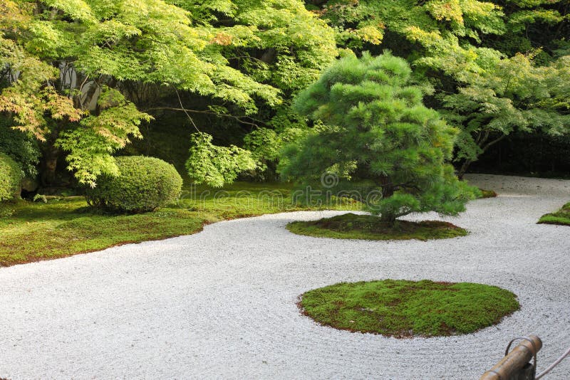 Japanese Rock Garden stock image. Image of nature, footpath - 6766753