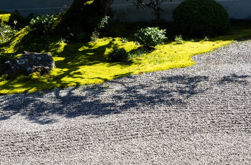 Japanese rock garden stock photo. Image of traditional - 77049418