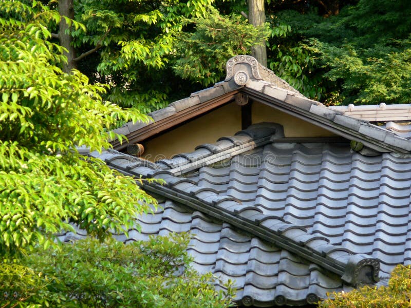 Japanese roof stock photo. Image of pray, chinese, colourful - 846248