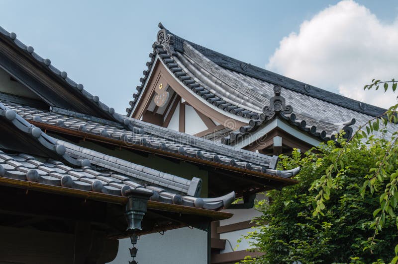 Japanese roof stock photo. Image of truss, japan, frame - 18120154