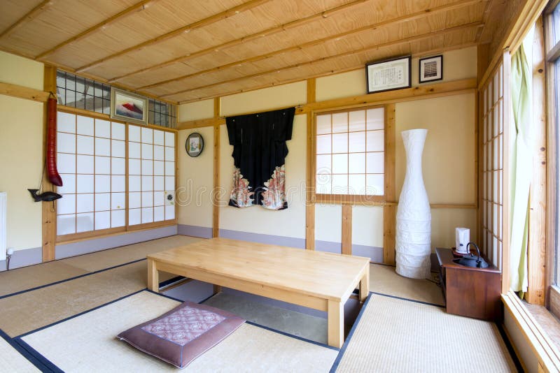 Traditional Japanese Style,Interior of a Traditional Japanese Room ...