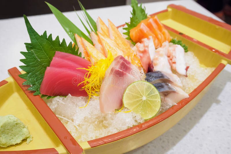 Mixed Sashimi Boat Stock Photos - Free & Royalty-Free Stock Photos from ...