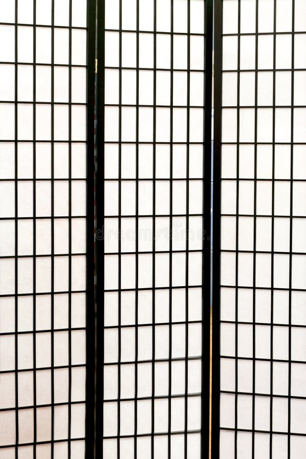 Japanese screen window stock photo. Image of home, design - 13145028