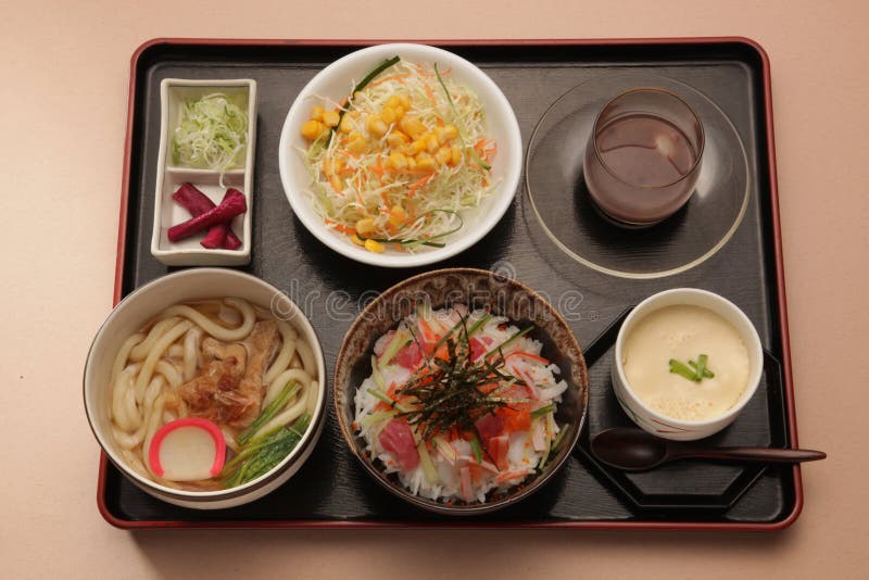 Japanese set meal stock image. Image of japan, rice, cuisine - 88040643