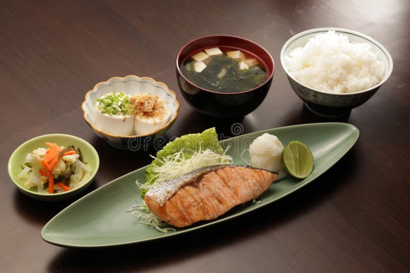 Japanese set meal stock image. Image of cuisine, tofu - 88040479