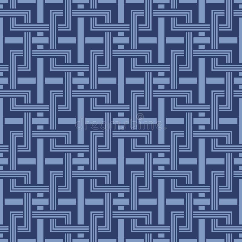 Japanese Square Maze Vector Seamless Pattern Stock Vector ...