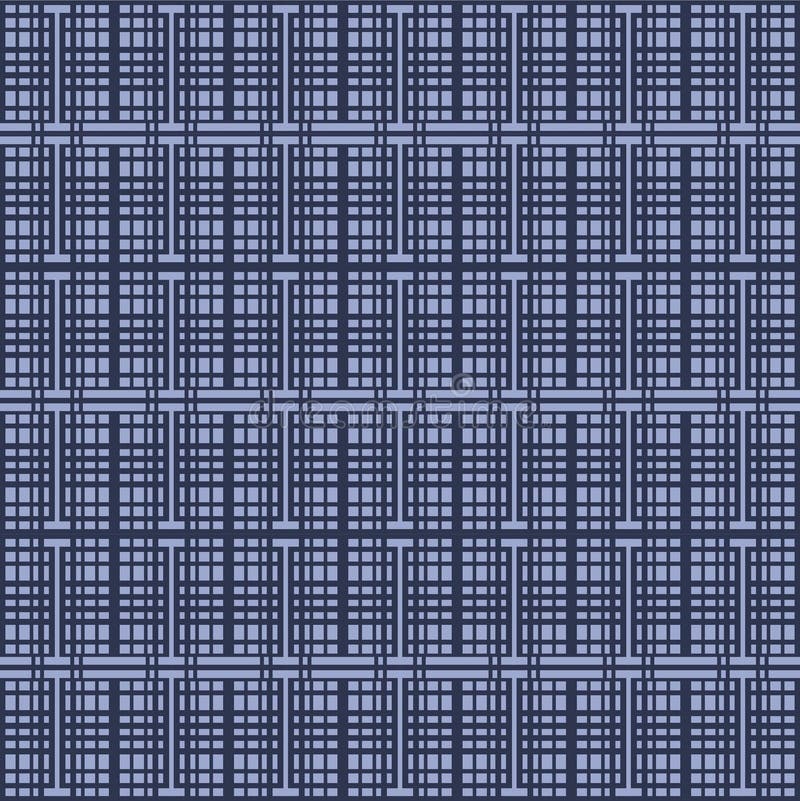 Japanese Square Net Vector Seamless Pattern Stock Vector - Illustration ...