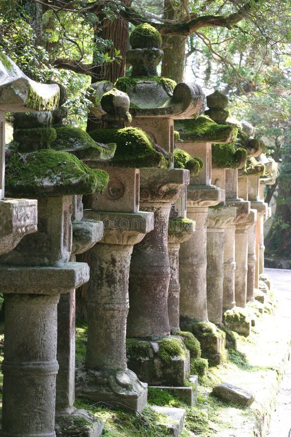 Japanese stone lantern stock photo. Image of japan, garden - 34583556