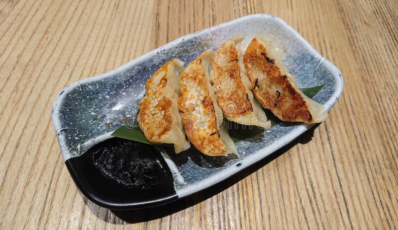 Japanese style Dumplings stock photo. Image of japanese - 268168640