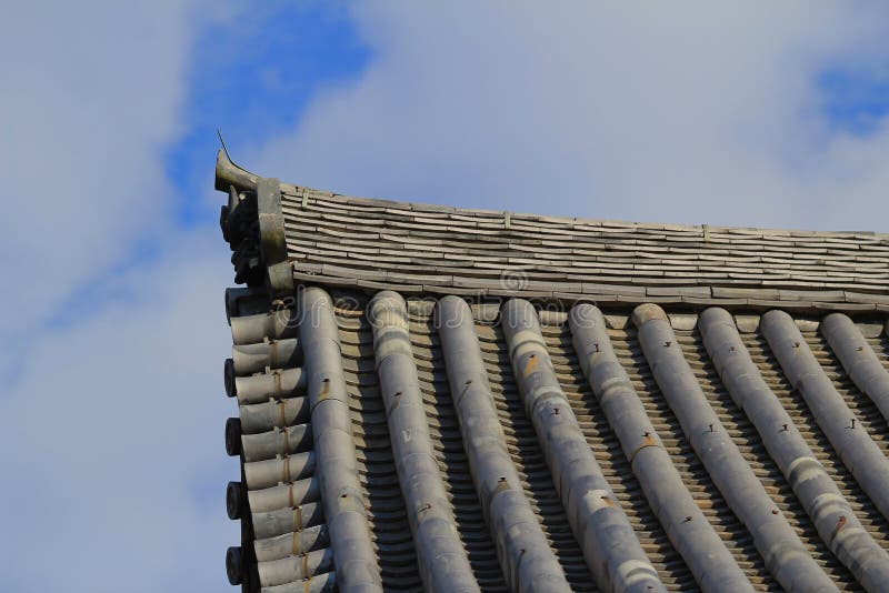 Japanese style roof stock photo. Image of japanese, religion - 77751252