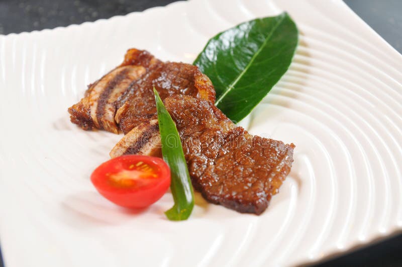 Japanese-style Steak stock image. Image of dieting, delicious - 32984039