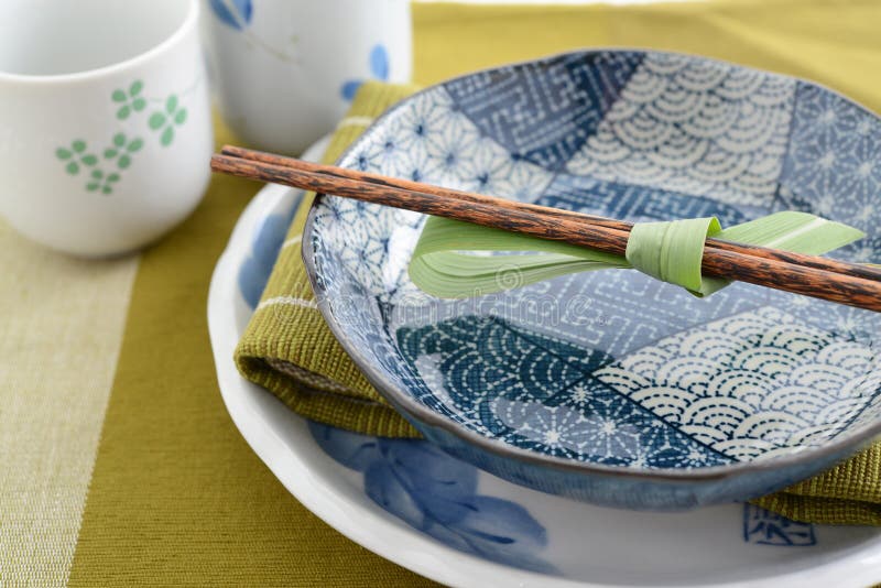 Japanese style tableware stock image. Image of lifestyle - 143201753
