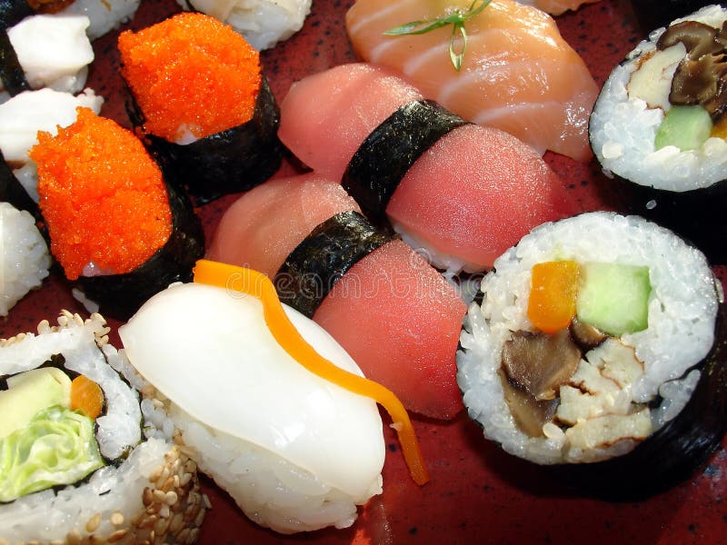 Japanese sushi 3 stock photo. Image of nutritious, asian - 1451972