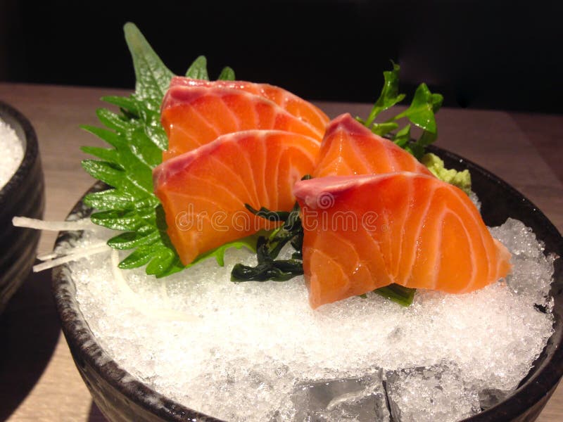 Japanese sushi or sashimi stock photo. Image of nigiri - 132760330